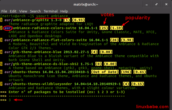 Arch Linux使用yaourt包管理器轻松安装aur软件包 Linux大神博客
